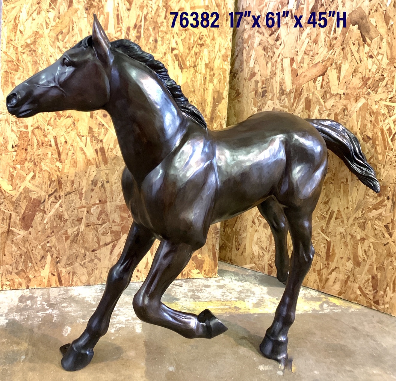 Colt Running - Bronze Statues and Fountains for Sale